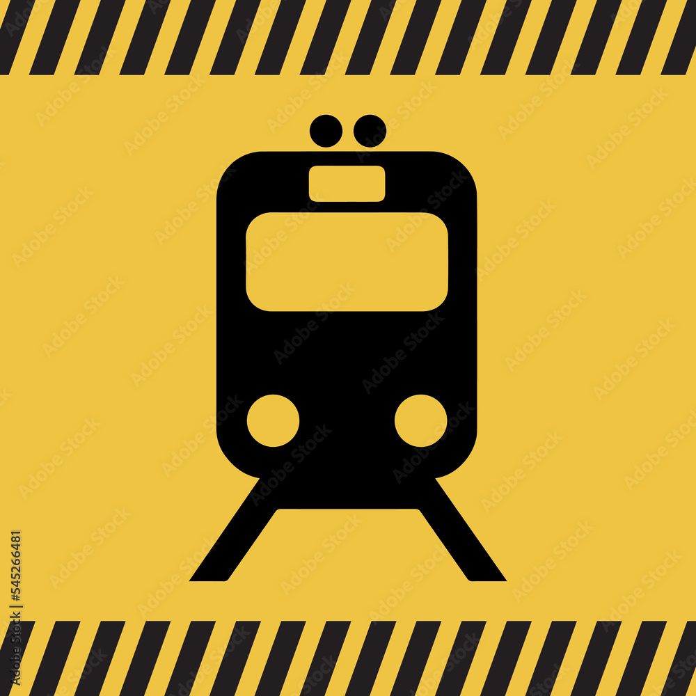 Logo tramway. vector de Stock | Adobe Stock