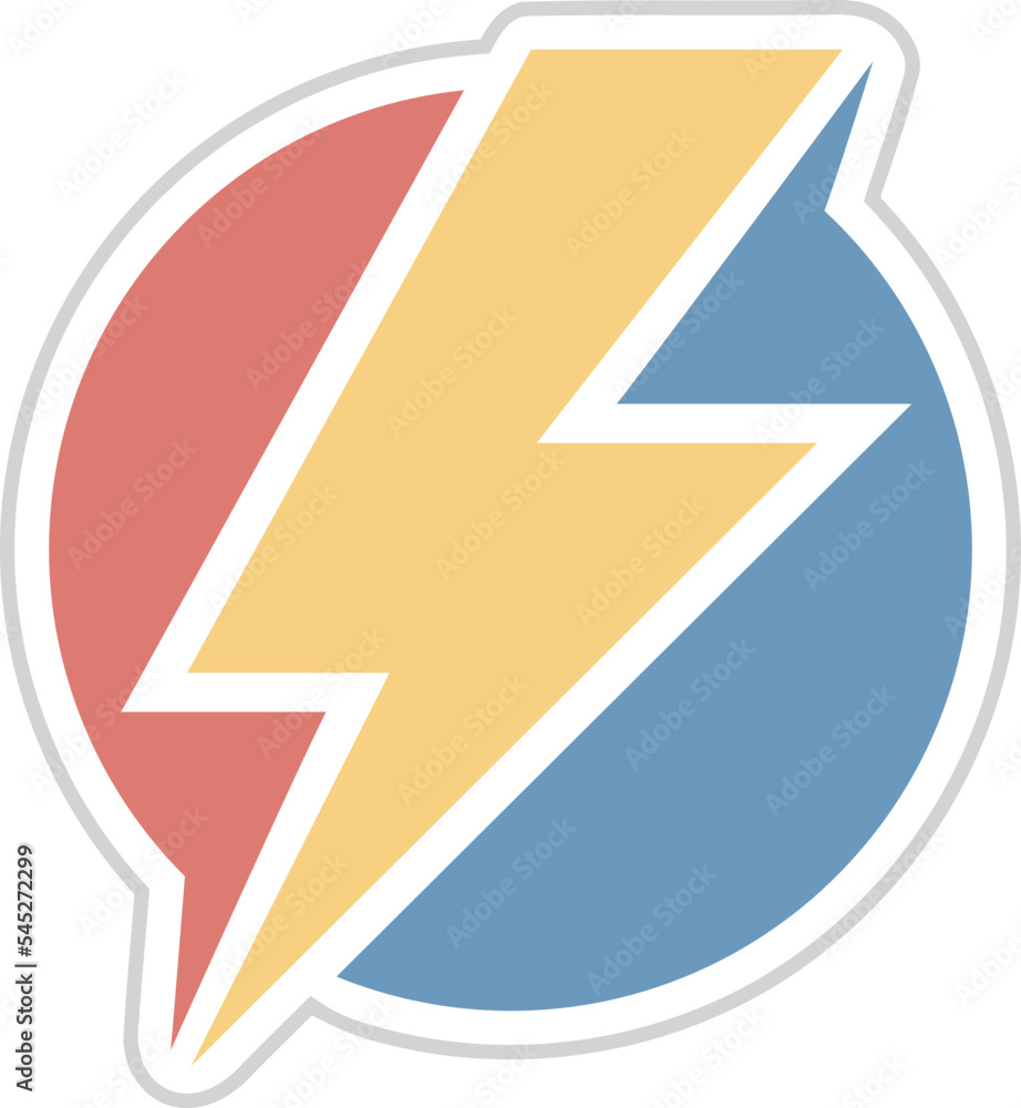 Electricity symbol design Stock Vector | Adobe Stock