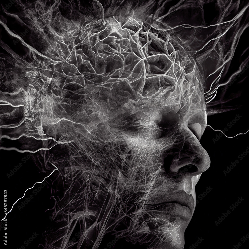 Schizophrenie Psyche Psychose gespaltene Persönlichkeit Gemütskrankheit ...