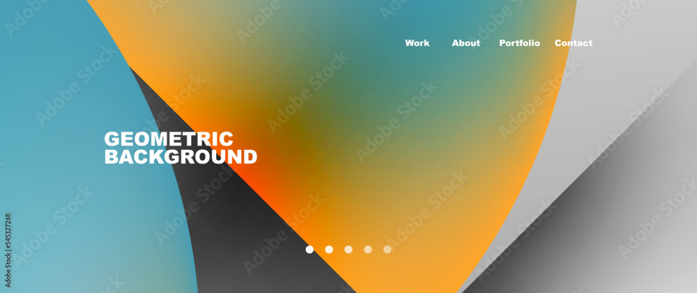 Circles and round elements abstract background design for wallpaper ...