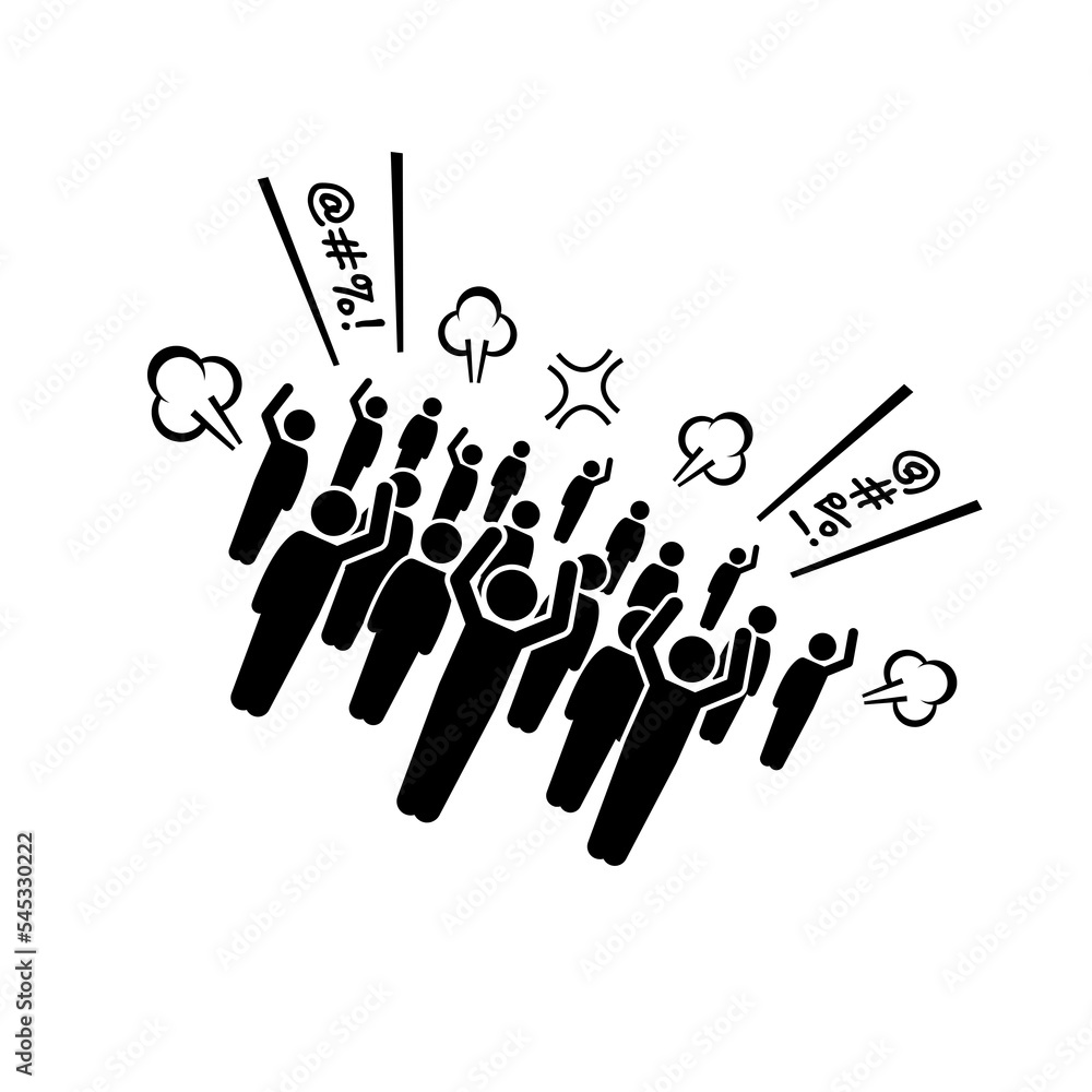 Angry Theme Png Format With Transparent Background Stock Illustration ...