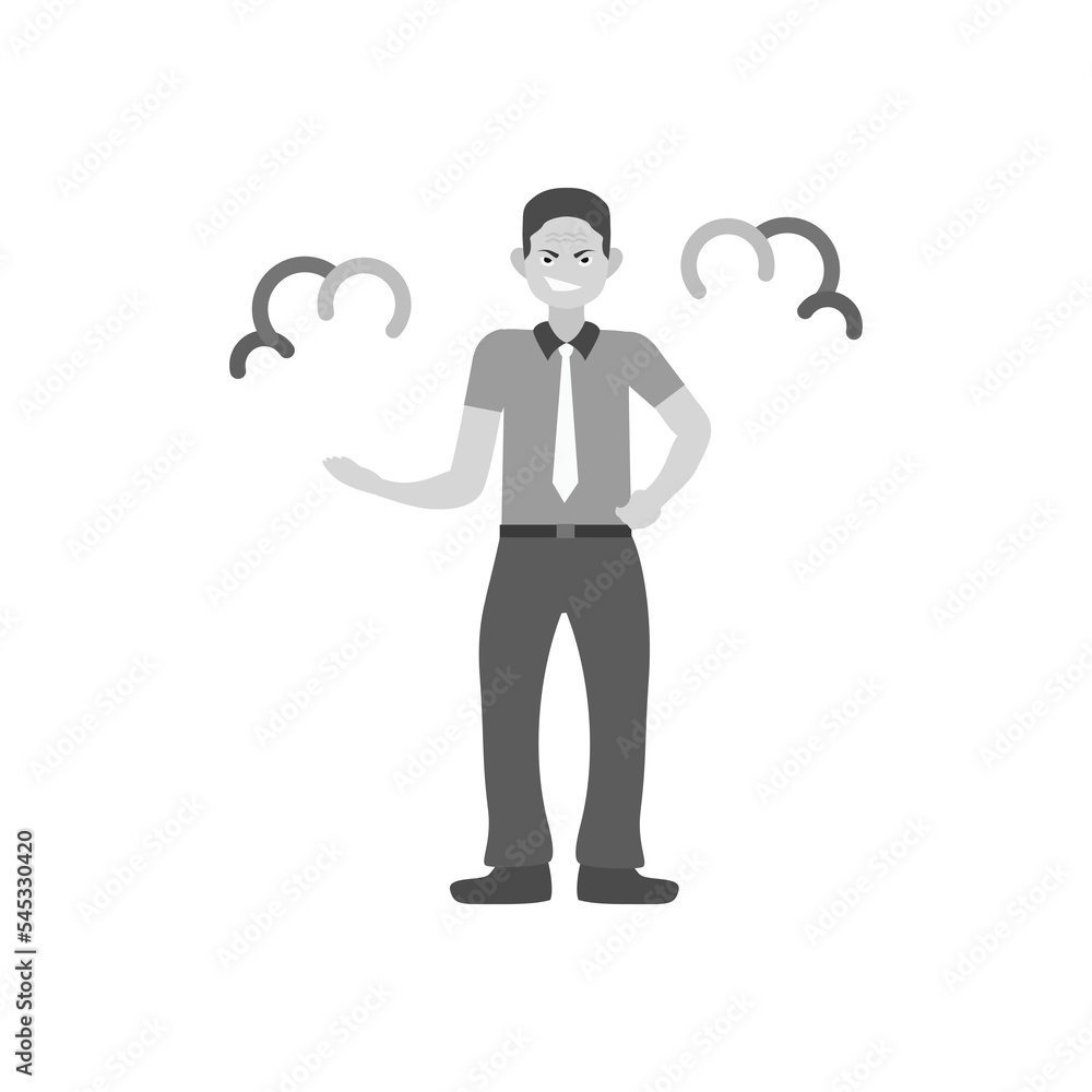 Angry Theme Png Format With Transparent Background Stock Illustration ...