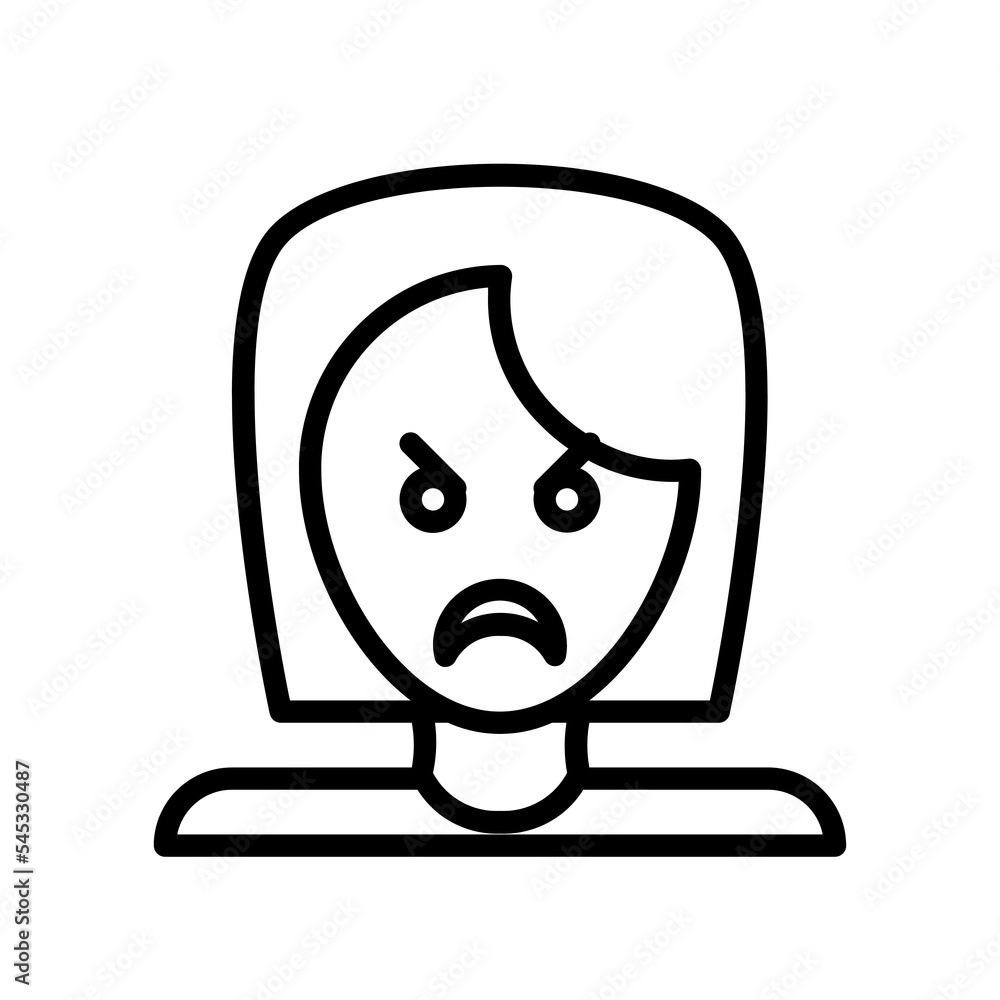 Angry Theme Png Format With Transparent Background Stock Illustration ...