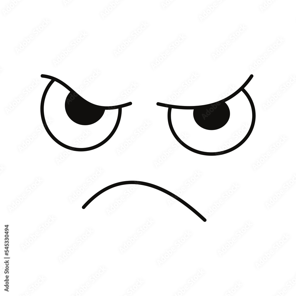 Angry Theme Png Format With Transparent Background Stock Illustration ...