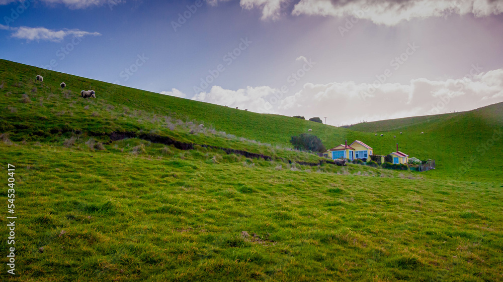 Slow Motion blur on the clouds taken with slow shutter for this images ...