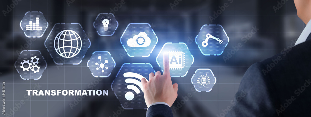 Digital transformation digitization of business processes and modern ...