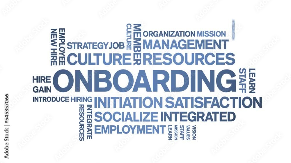Onboarding animated tag word cloud;text design animation kinetic ...