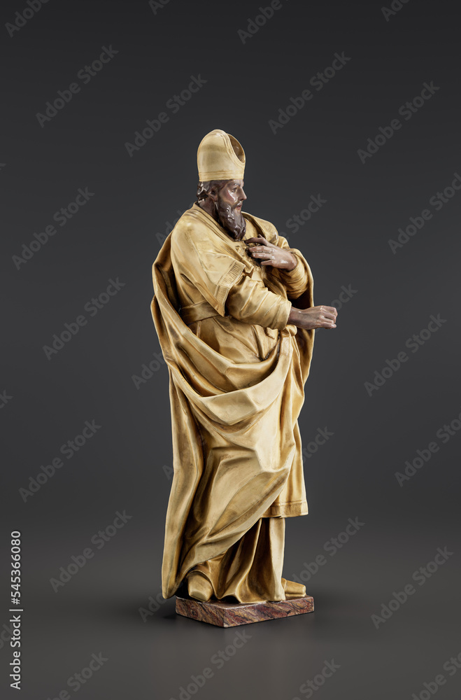 Rzezba of Aaron the High Priest, Sculpture of a Jewish priest. wooden ...