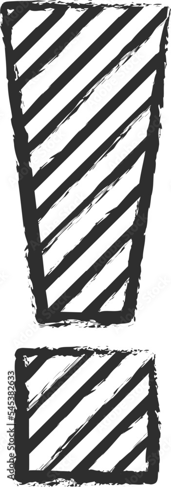 Sketch chalk style serif font handdrawn art. Chalked contour bold ...