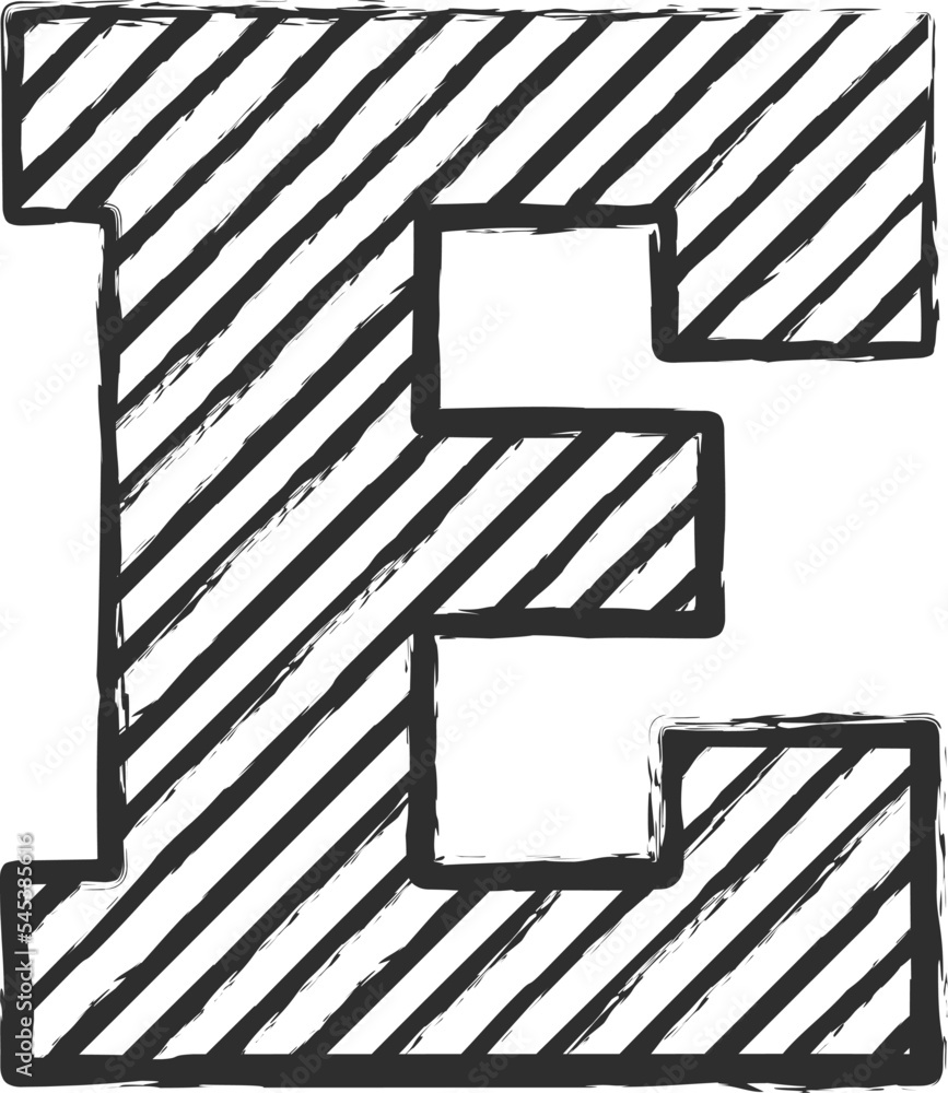 Grunge chalk style sans serif font handdrawn art. Chalked uppercase ...