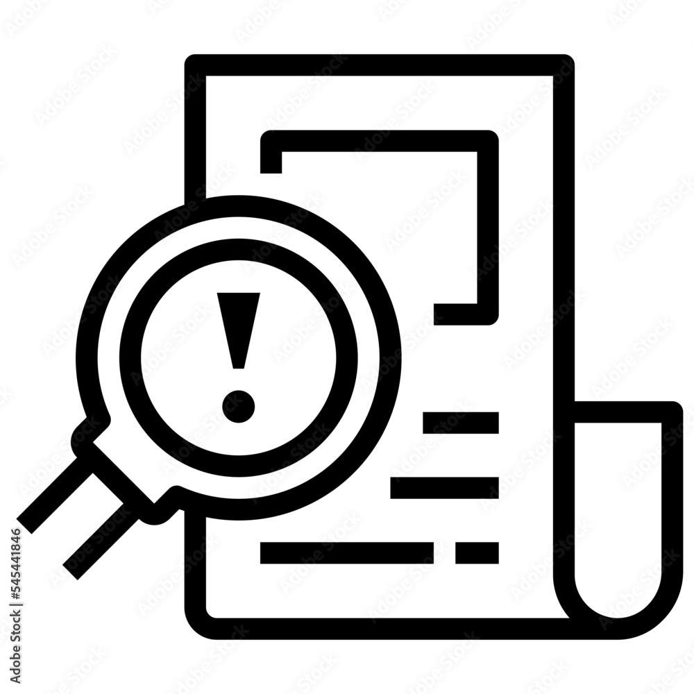 misinformation outline style icon Stock Vector | Adobe Stock