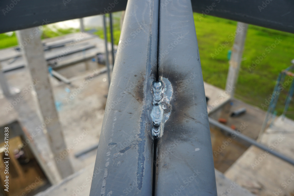 The welding of Valley Rafter steel is a splice. Welding of galvanized ...