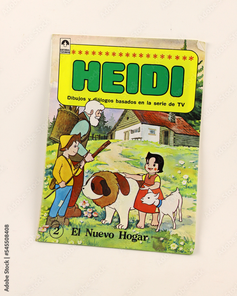 Magazine cover. Children's magazine with the characters of the animated ...