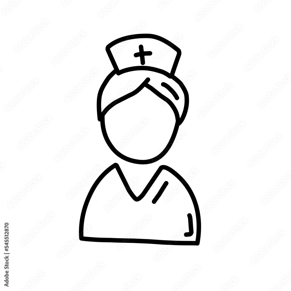 simple avatar portrait icons of different professions: consulting ...