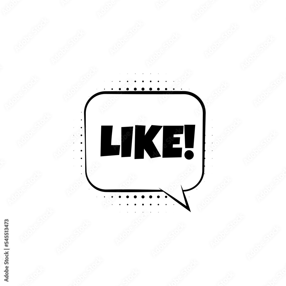 Retro comic speech balloons. Text NO, OMG, BOOM, COOL, BANG, CRACH, WOW ...