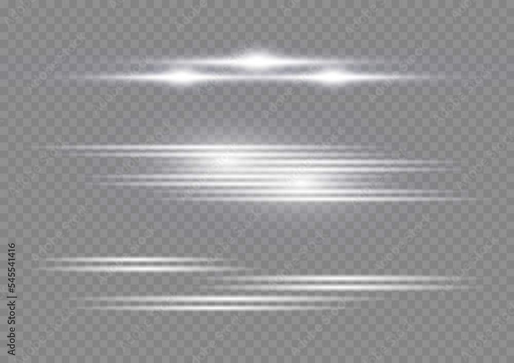Particle motion effect. Magic of moving fast lines. Silver special ...
