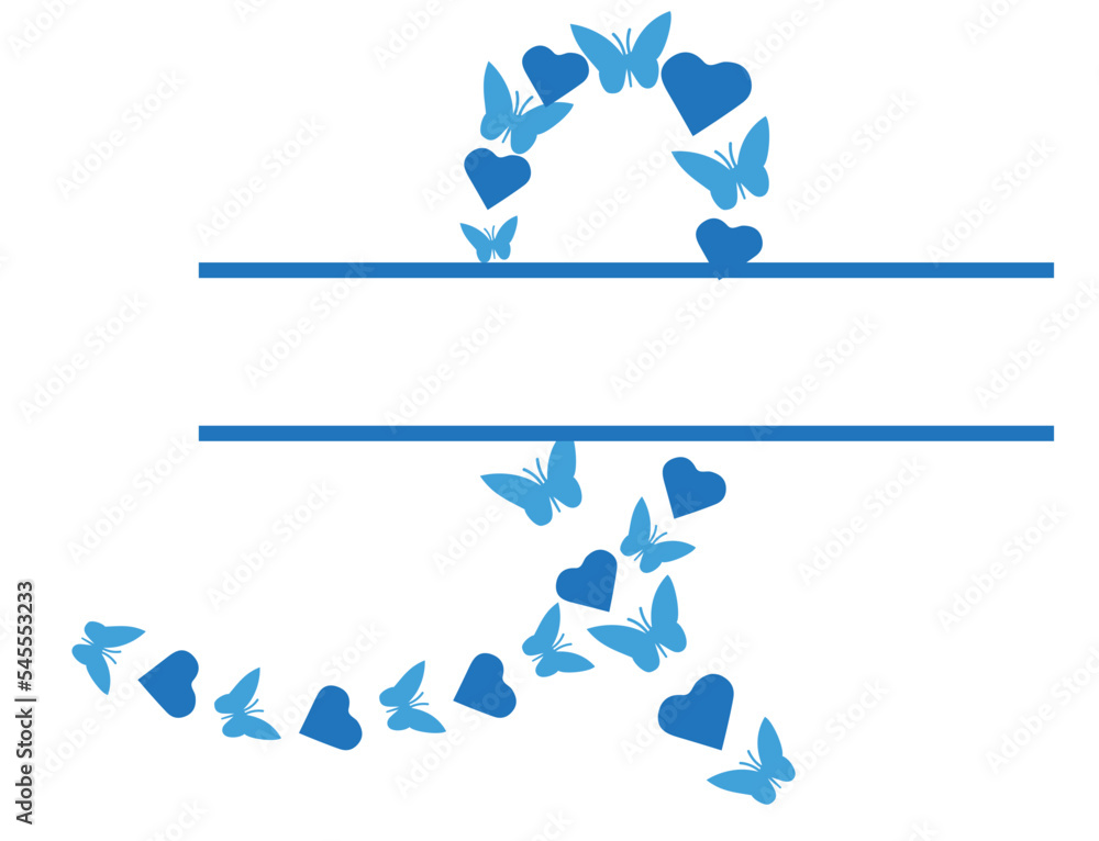 cancer ribbon your text name svg, blue ribbon svg, red ribbon svg, pink ...