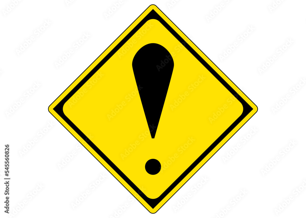 その他の危険の道路標識のイラスト素材 Stock-vektor | Adobe Stock