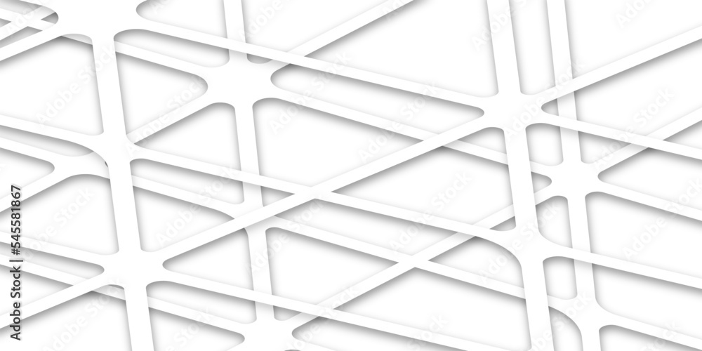 Abstract of white architectural structure pattern, Concept of future ...