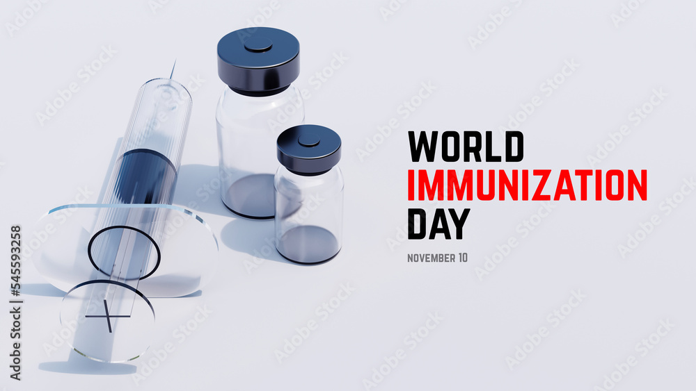 World immunization day (November 10). Vaccination and immune system ...