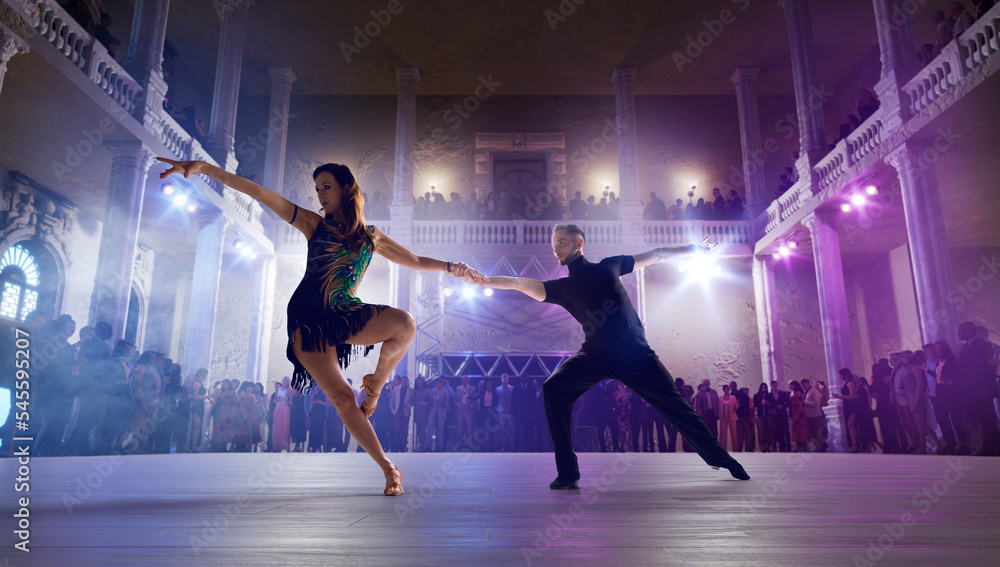 Professional Latin Ballroom Dancers