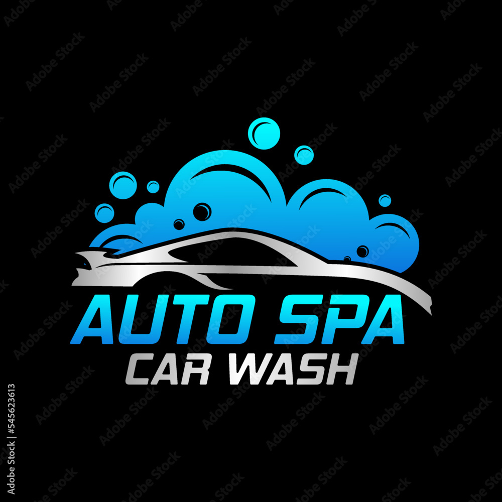 Car wash auto spa logo design symbol template vector illustration Stock ...