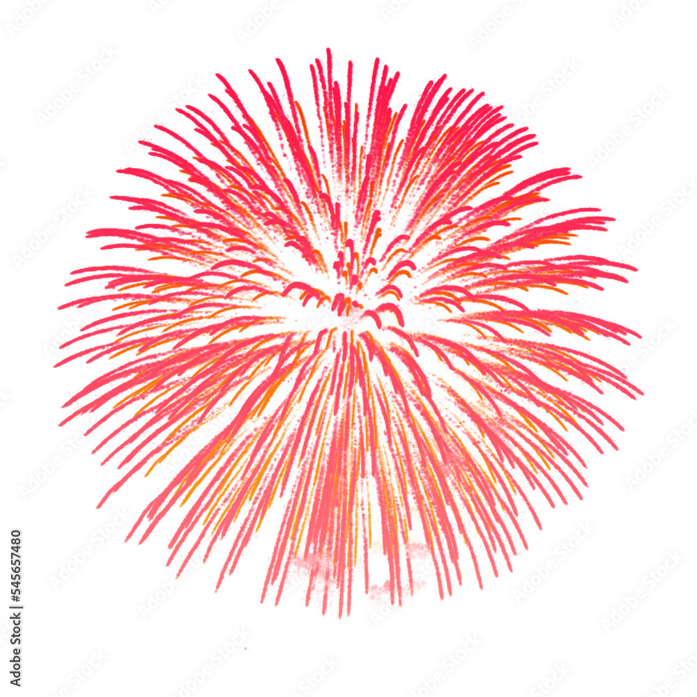 exploding fireworks Stock Illustration | Adobe Stock