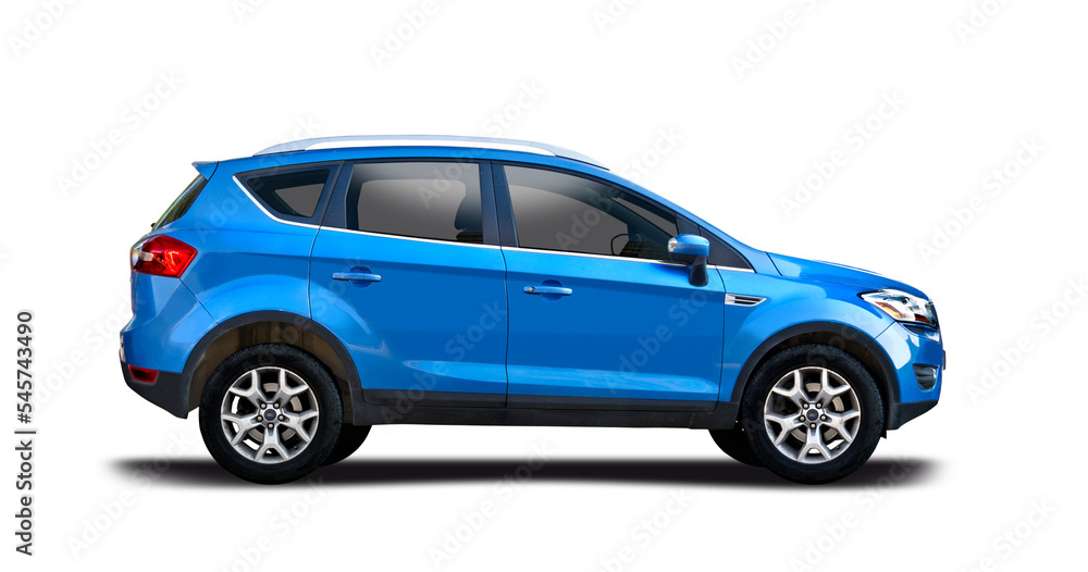 Ford Kuga car side view isolated on white background, 27 August 2013 ...