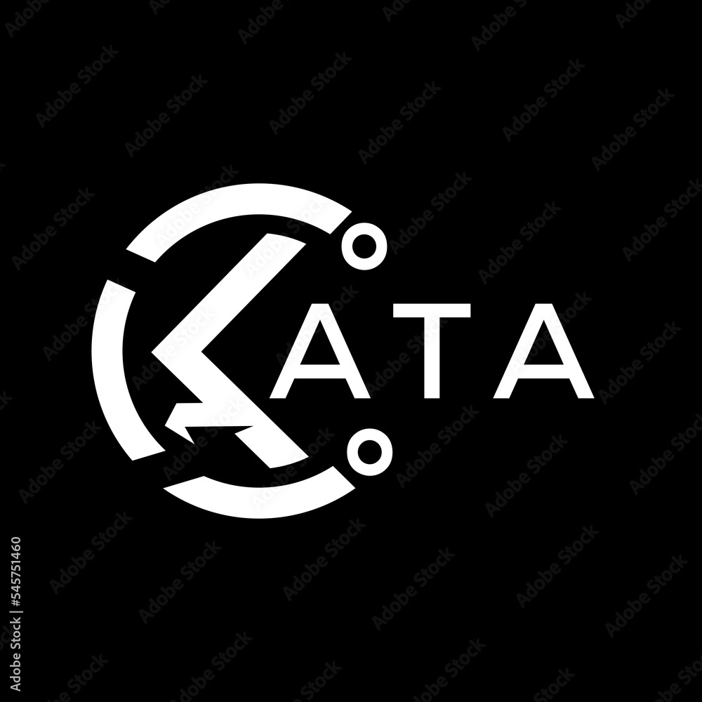 ATA letter logo. ATA black background and white letter. ATA technology ... ATA letter logo. ATA black background and white letter. ATA technology ...