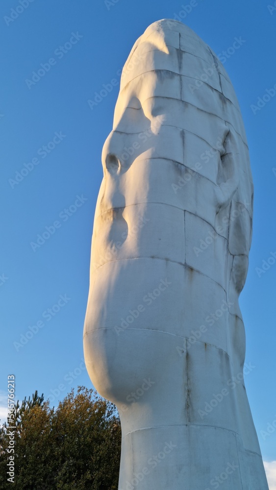 Clock Face, St Helens, Merseyside 11 13 22 Public art called Dream by ...