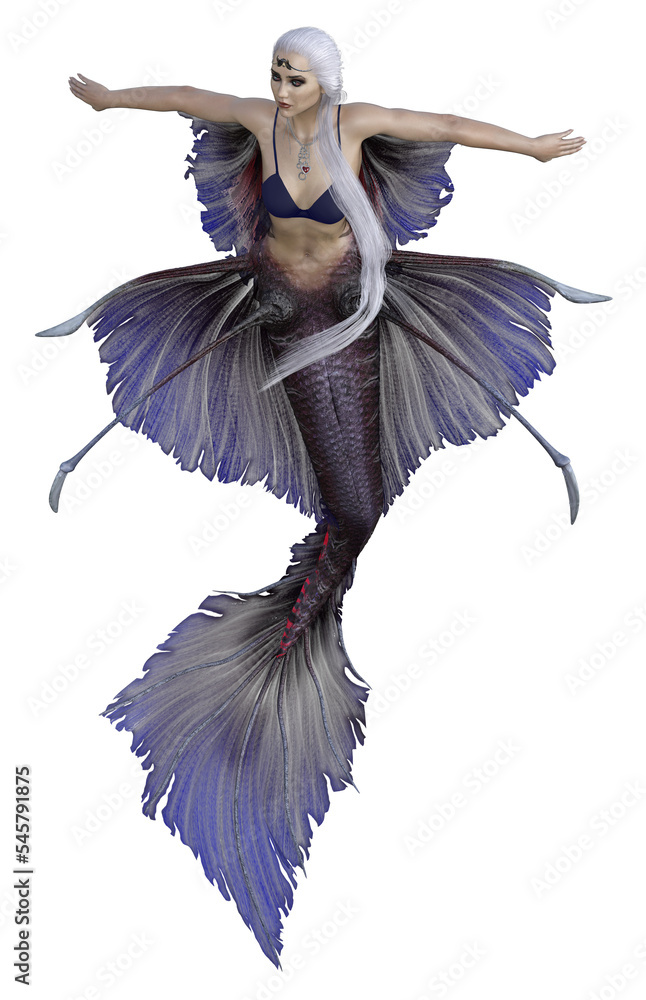 Mermaid Mythical PNG transparent 11 Stock Illustration | Adobe Stock