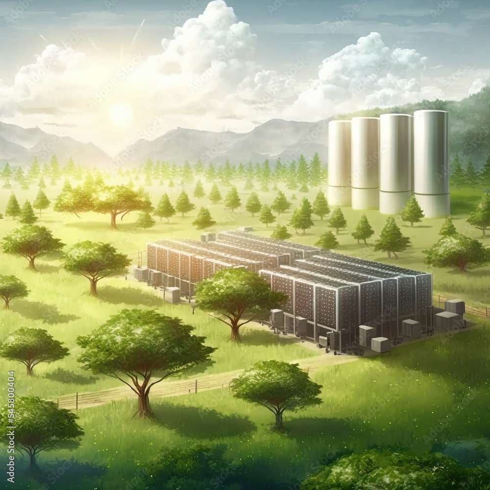 Battery farm electricity energy storage technology. Renewable energy ...