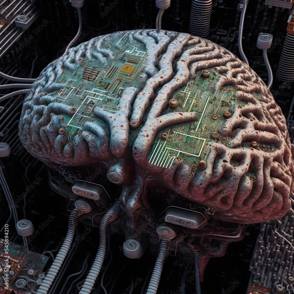 A prototype of the first Artificial Humanoid android brain. Advanced ...
