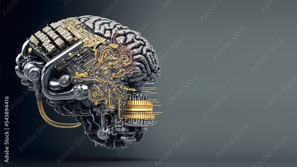 A prototype of the first Artificial Humanoid android brain. Advanced ...