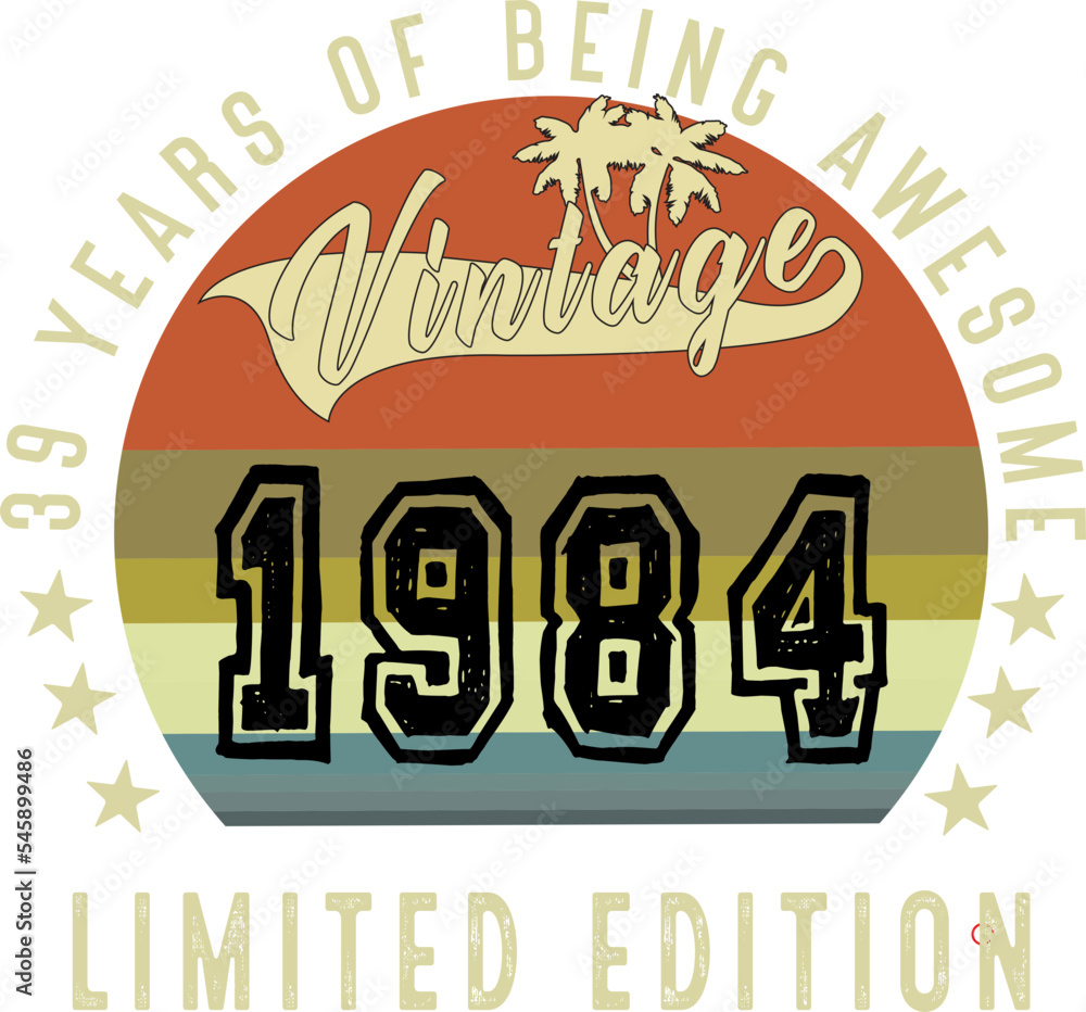 39 Years Of Being Awesome, My thirty-ninth birthday svg/png/jpg, my ...