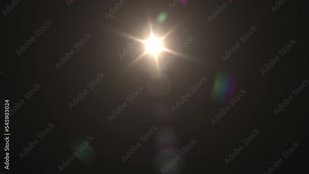 Anamorphic Lens Flare for background Stock Video | Adobe Stock