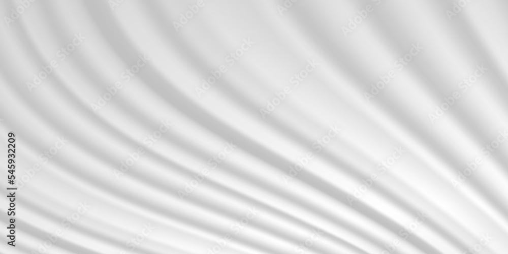 Abstract White creamy satin or fabric silk background. Creamy swirl ...