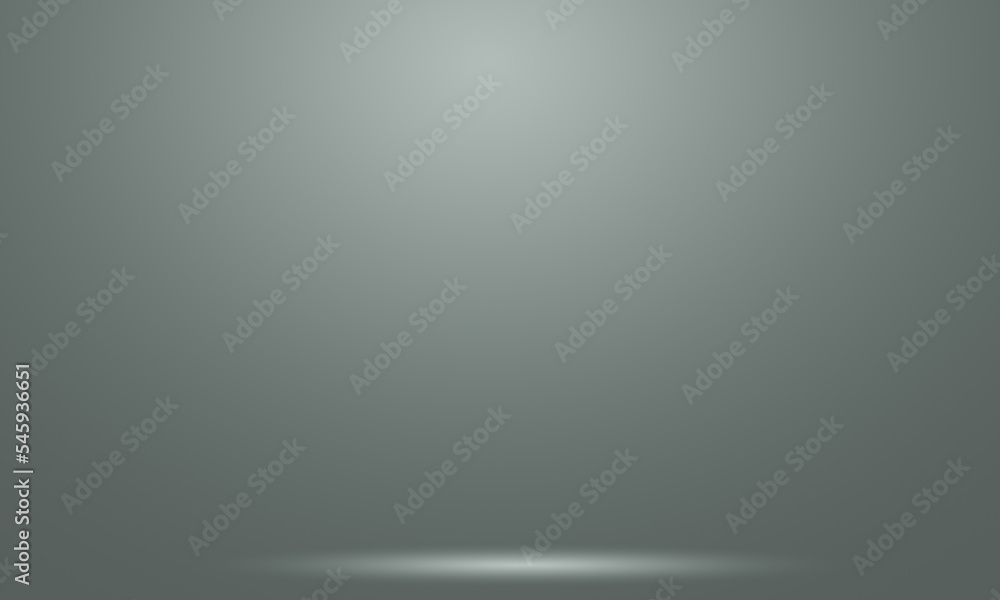 Gray smooth gradient background image,view floor with white spotlight ...