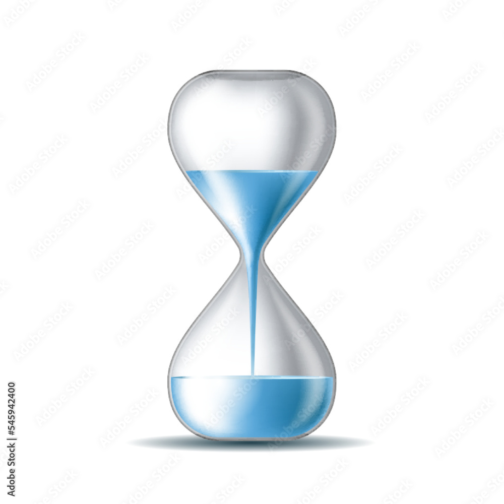 Save Water Hourglass