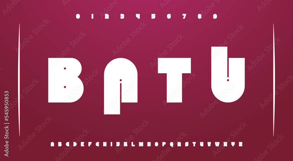 Tech font. Modern line font alphabet. Internet, electric letter fonts ...