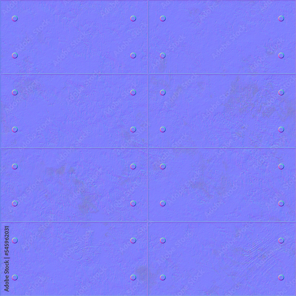 4K Concrete Normal Map Texture. PBR Material asset. Realistic concrete ...