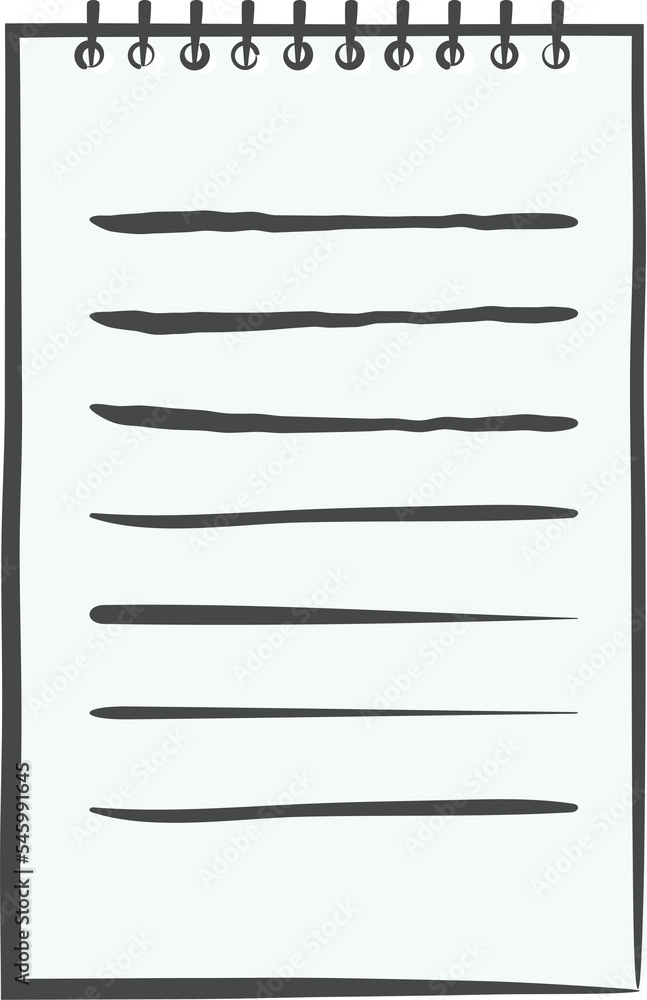 Checklist doodle. Hand drawn sketch style Stock Illustration | Adobe Stock