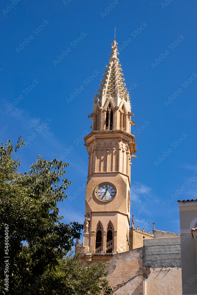 Manacor, Palma de Mallorca - Spain - September 19, 2022. parish Our ...