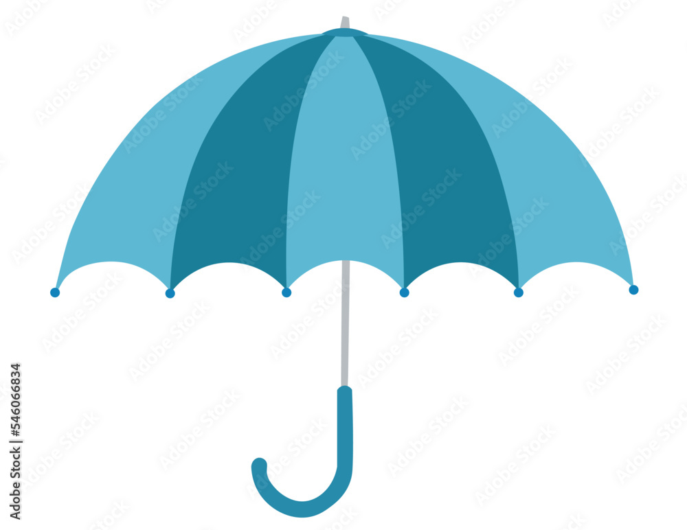 Blue Umbrella Clip Art