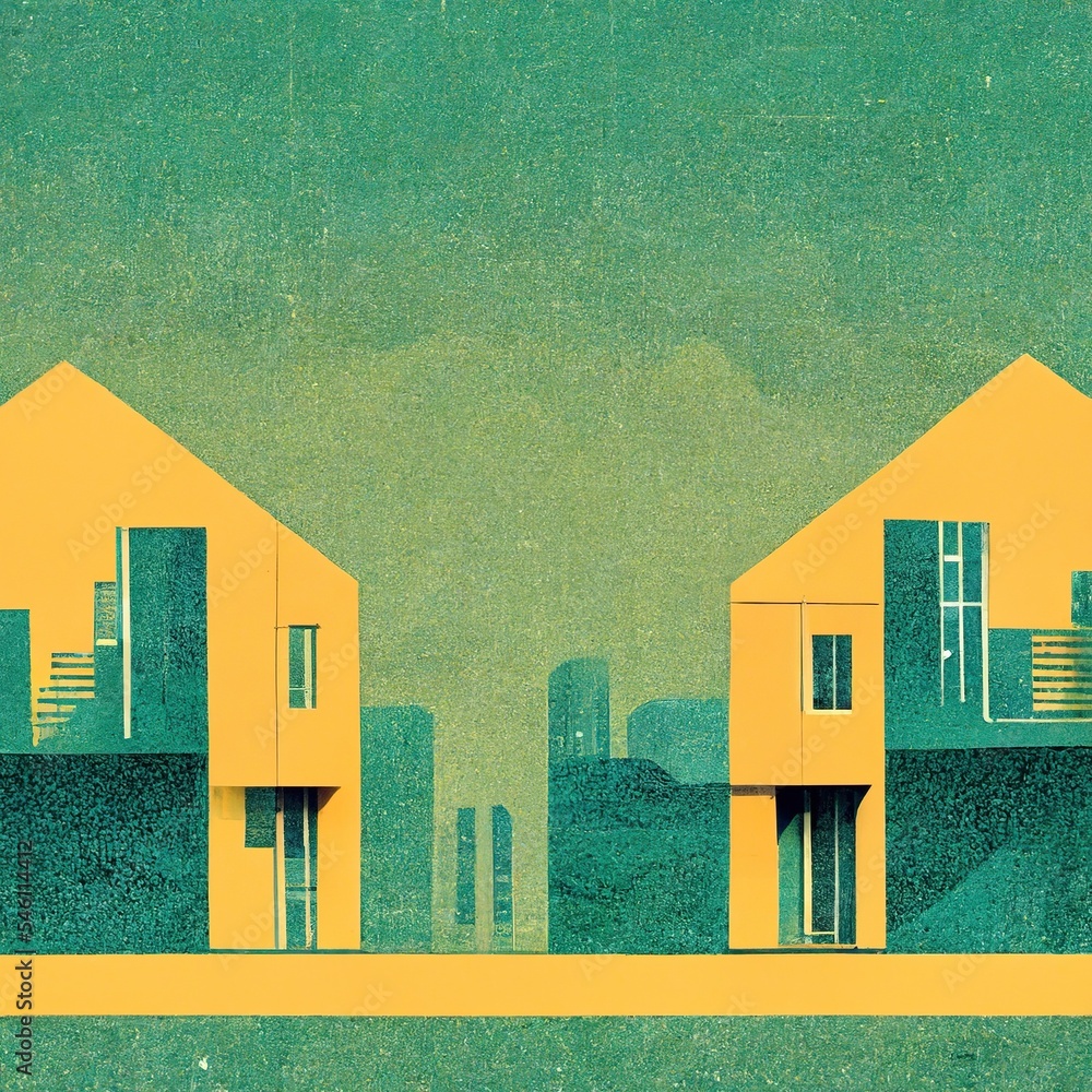 Net zero houses, futuristic eco house environmentaly friendly housing ...