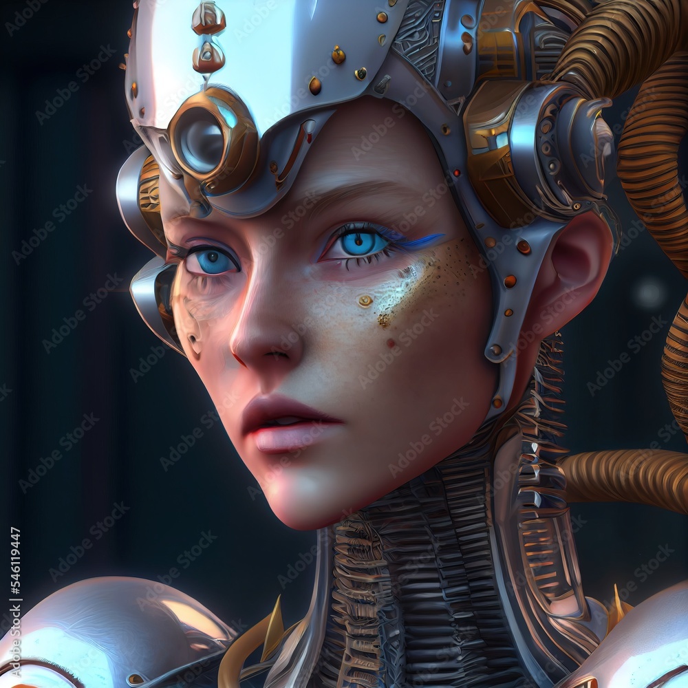 Stockillustratie A fictional person, not based on a real person ...