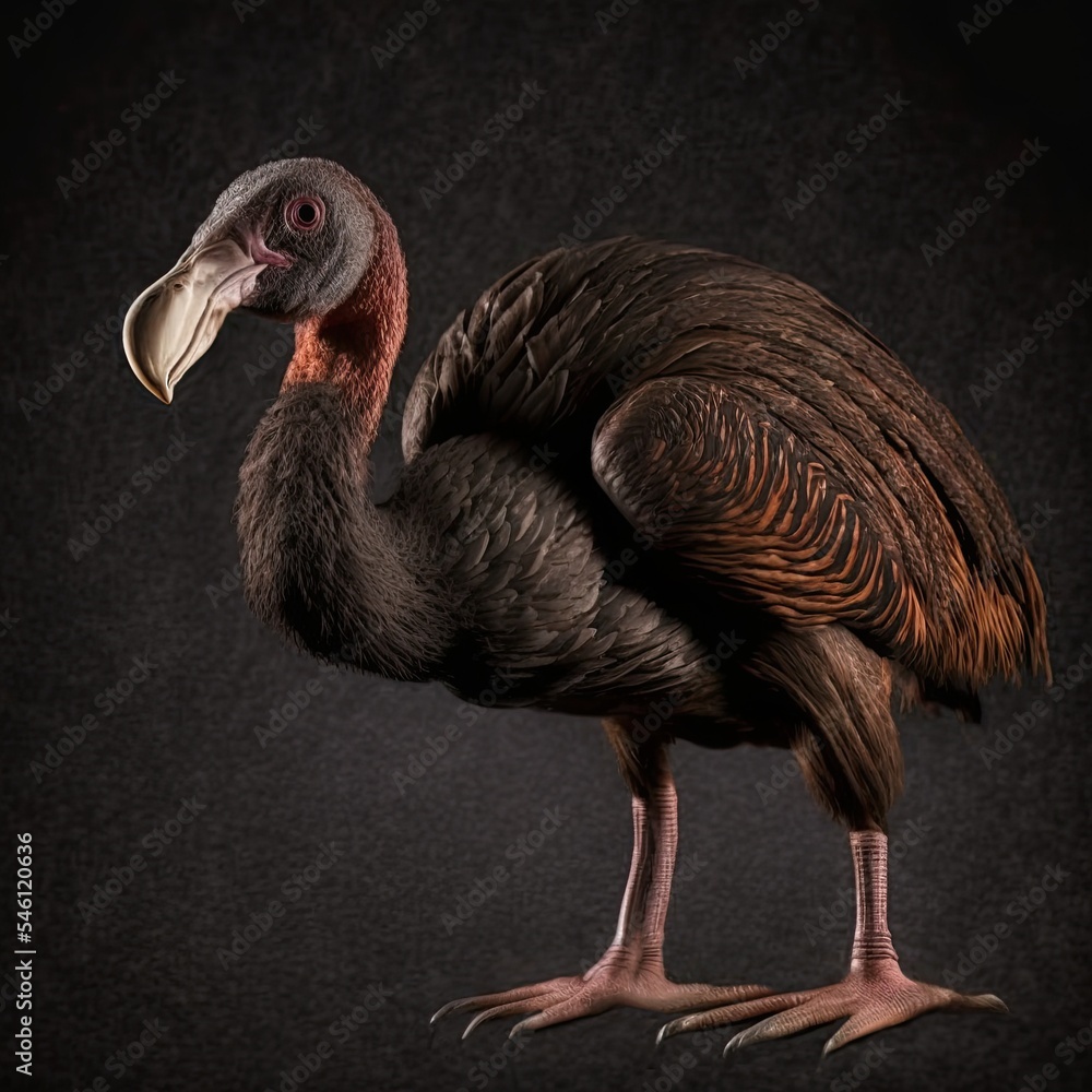 the ancient extinct flightless bird: Dodo, Raphus cucullatus species ...