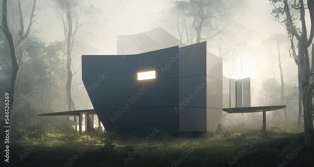 Net zero houses, futuristic eco house environmentaly friendly housing ...