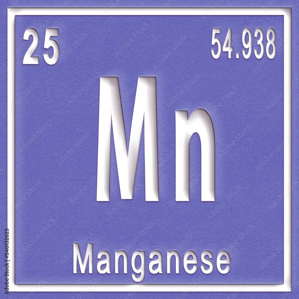Manganese Element Symbol