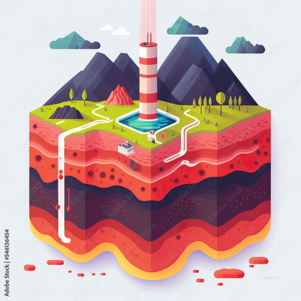 Geothermal Power Electrical Power Generated From Geothermal Energy Dry Steam Power Stations